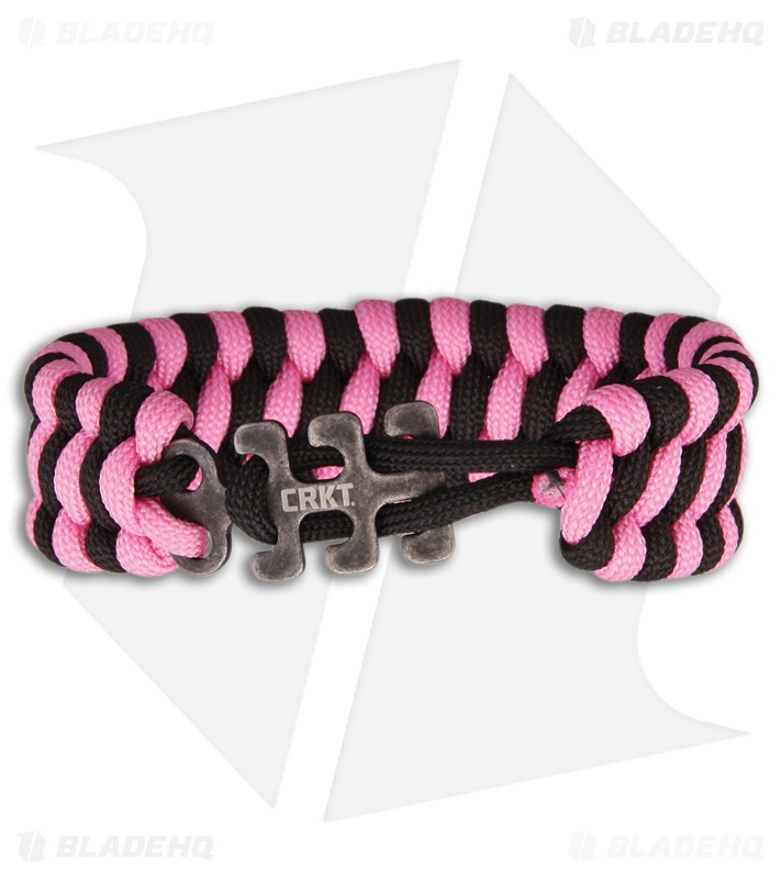 CRKT Adjustable Paracord Bracelet (Pink) 9400PK - Blade HQ