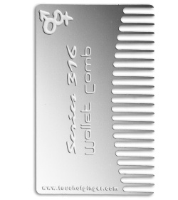 Touch of Ginger Wallet Essentials Credit Card Comb TOG08 - Blade HQ