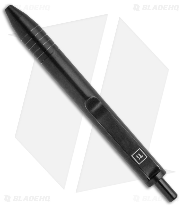 Big Idea Design | Mini Click Pen | Black Titanium - Blade HQ