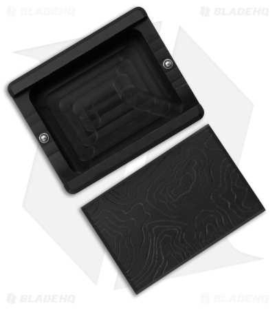 CountyComm Delrin Pocket Box - Black Topo - Blade HQ