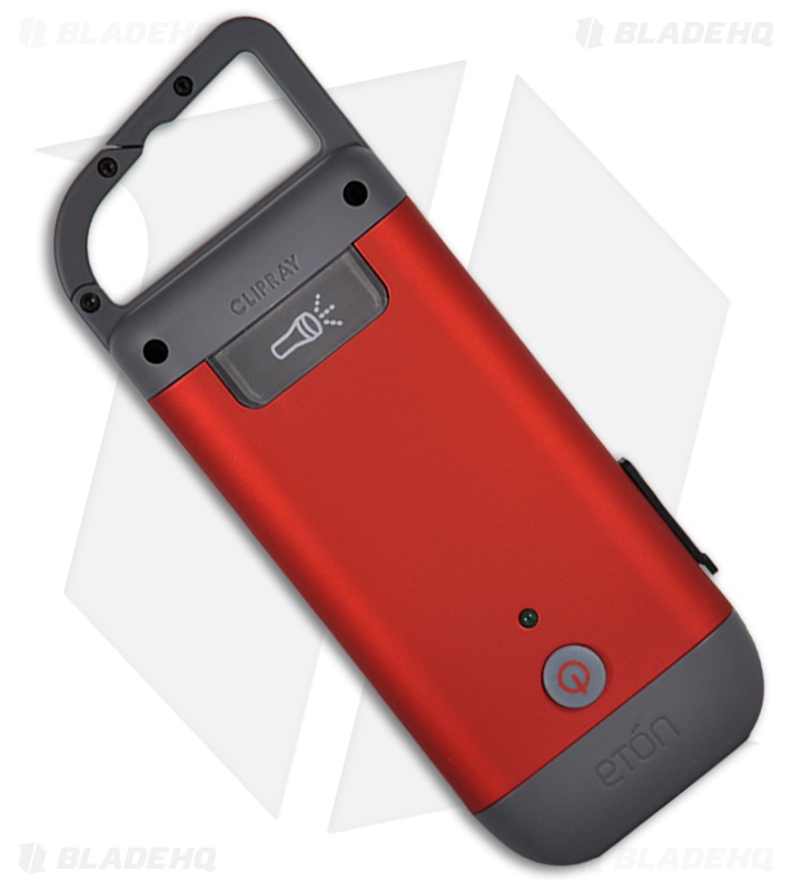 Eton Clipray Dynamo Emergency Flashlight (Red) NCR100R - Blade HQ
