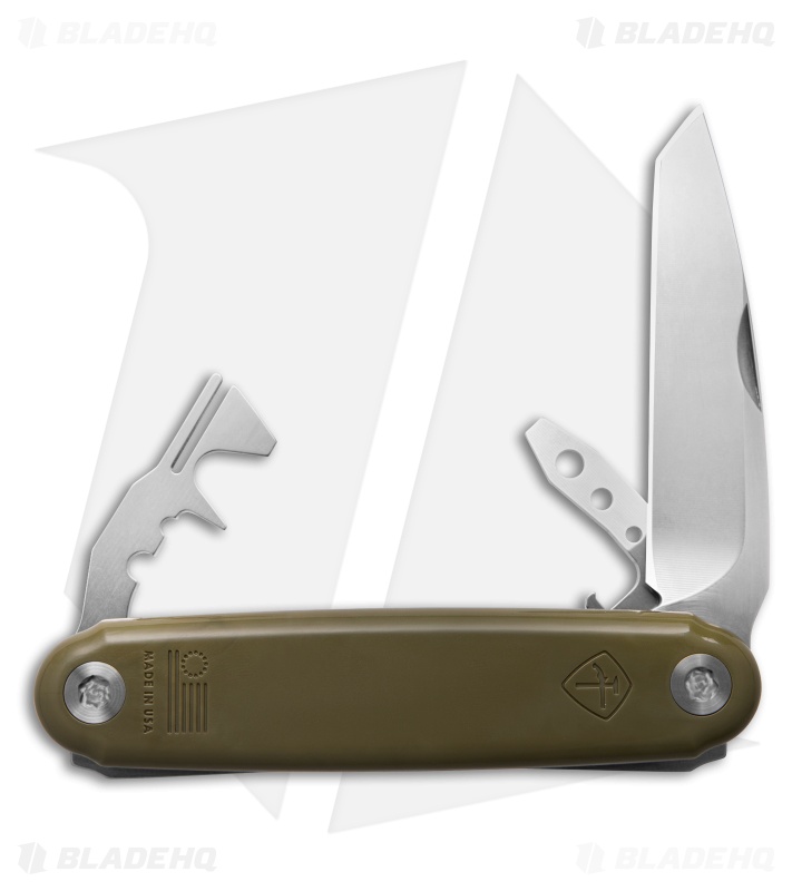 ASK The Washington Slip Joint Multi-Tool OD Green