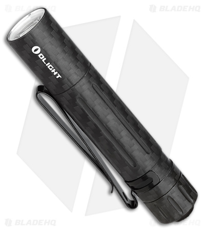 Olight i5R EOS Flashlight Carbon Fiber (350 Lumens) - Blade HQ