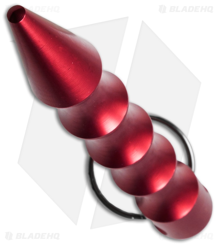 Tactical Defender Kubaton - Red Aluminum - Blade HQ