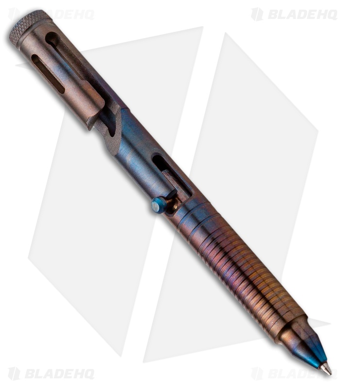 Boker Plus Titanium Tactical Pen CID .45 CAL Bolt Action (Flame ...