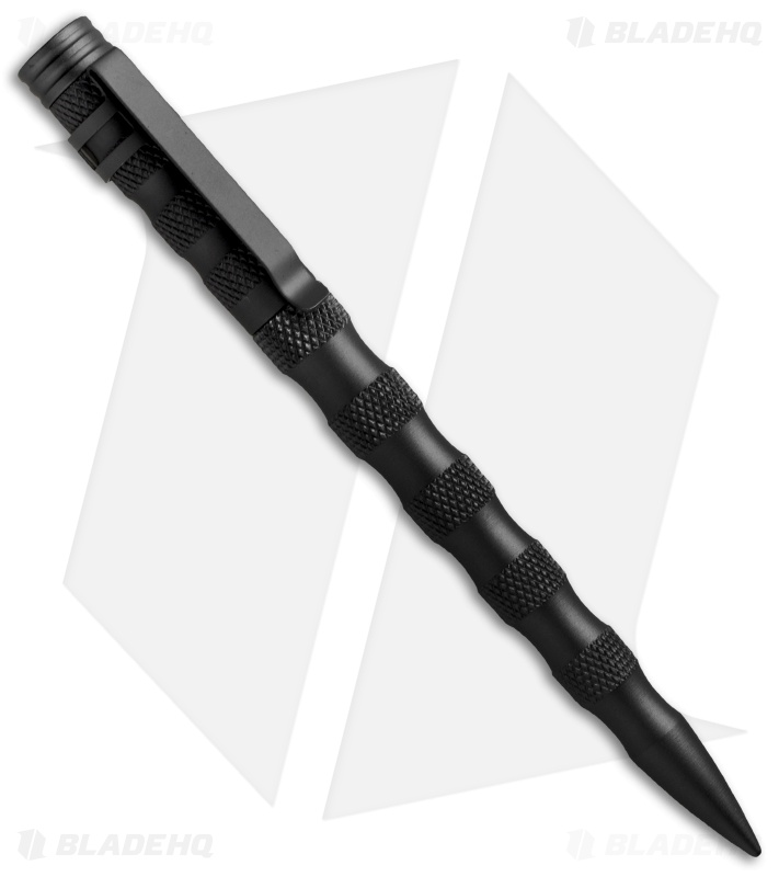 UZI Tactical Striker Pen 11 w/ Striking Point (Black) TACPEN-11 - Blade HQ