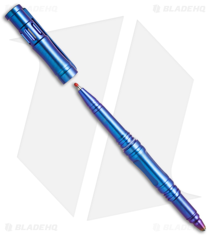 WE Knife Co. TP01 Titanium Tactical Pen (Blue) - Blade HQ