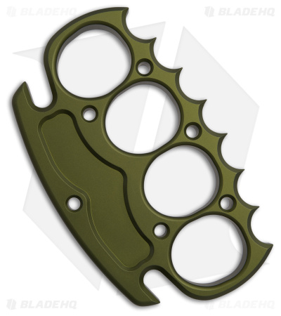 Spiked Brass Knuckles Knife