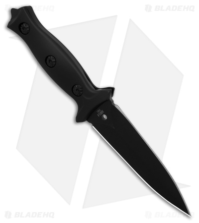 ABKT Boot Fixed Blade Knife Black Polymer (3.25" Black) AB014 - Blade HQ