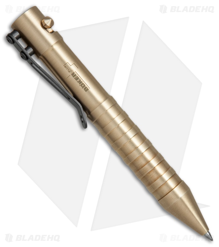 Boker Plus Brass Tactical Pen KID Cal .50 09BO063 - Blade HQ