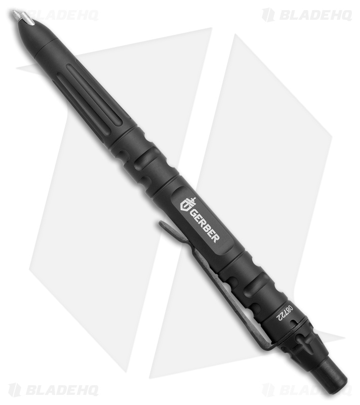 Gerber Impromptu Tactical Pen Steel Black - Blade HQ
