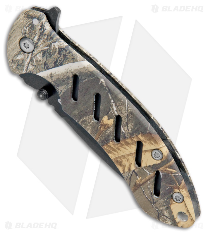 Bear Edge Brisk 1.0 Frame Lock Knife Realtree Green (3.1" Black) 61507 ...