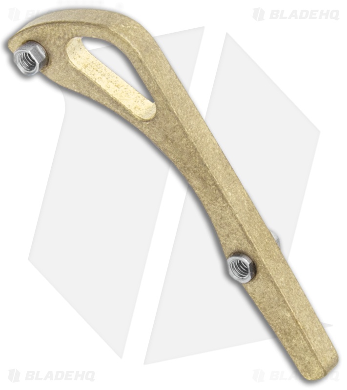 Flytanium Brass Bugout Backspacer for Benchmade Bugout - Blade HQ
