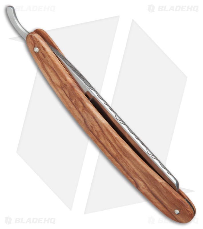 Boker Tree The Celebrated 5/8" Straight Razor Olive Wood 140327 - Blade HQ