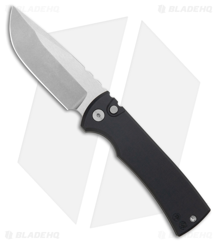Boker Mini Redencion Magnacut Autoc Knife Black Alum 2-Tone