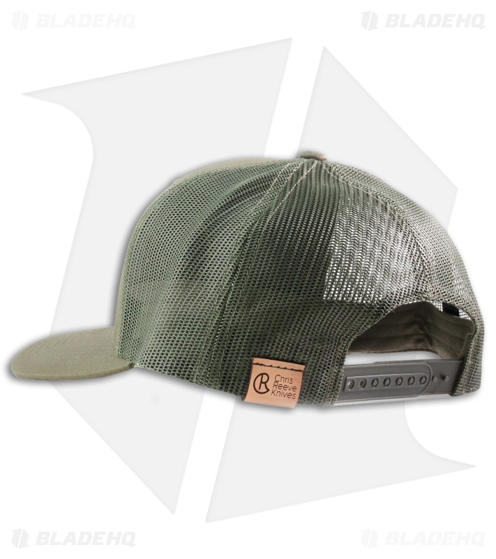 Chris Reeve Knives Think Twice Trucker Hat Loden Green (OSFA) CRK-1086 ...