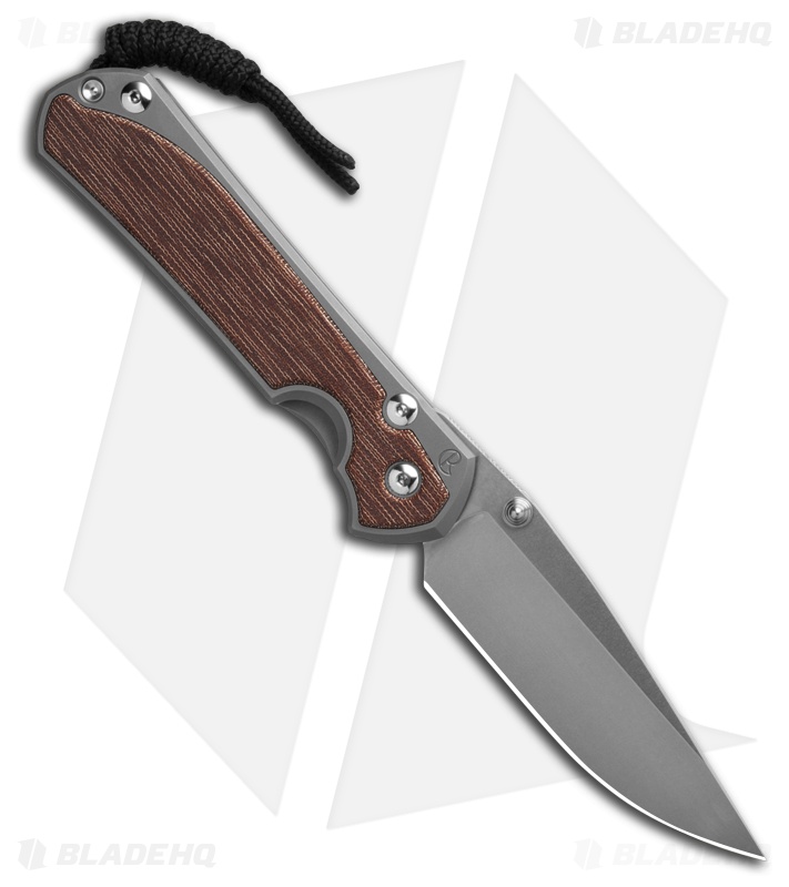 Chris Reeve Large Sebenza 31 Left Hand Ti + Micarta