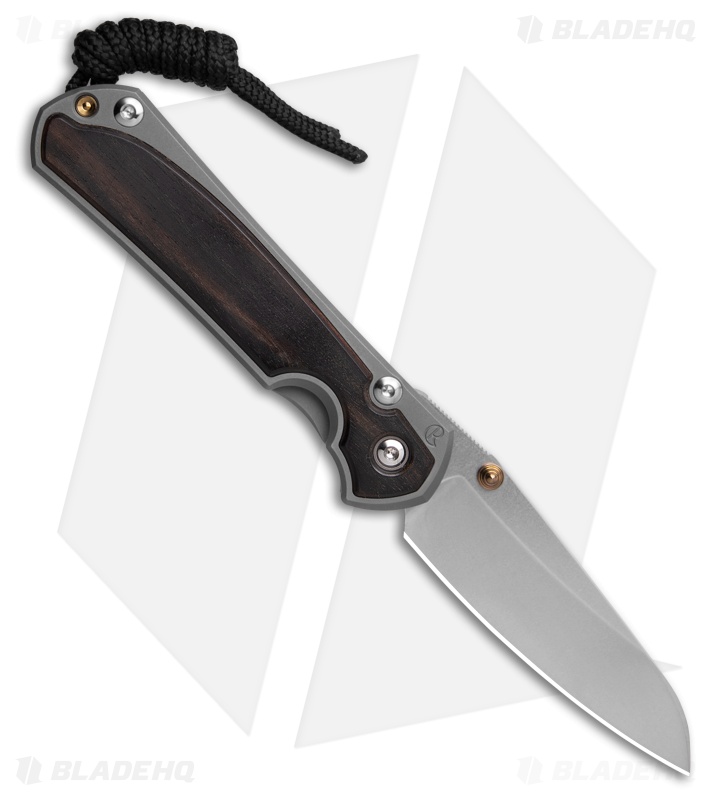Chris Reeve Left Hand Small Sebenza 31 Macassar Ebony