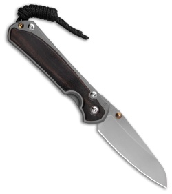 Chris Reeve Left Hand Small Sebenza 31 Macassar Ebony