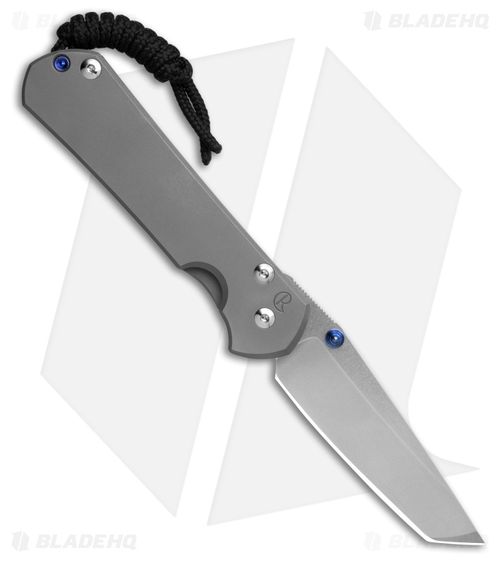 Chris Reeve Small Sebenza 31 Plain Glass Blasted Tanto LH