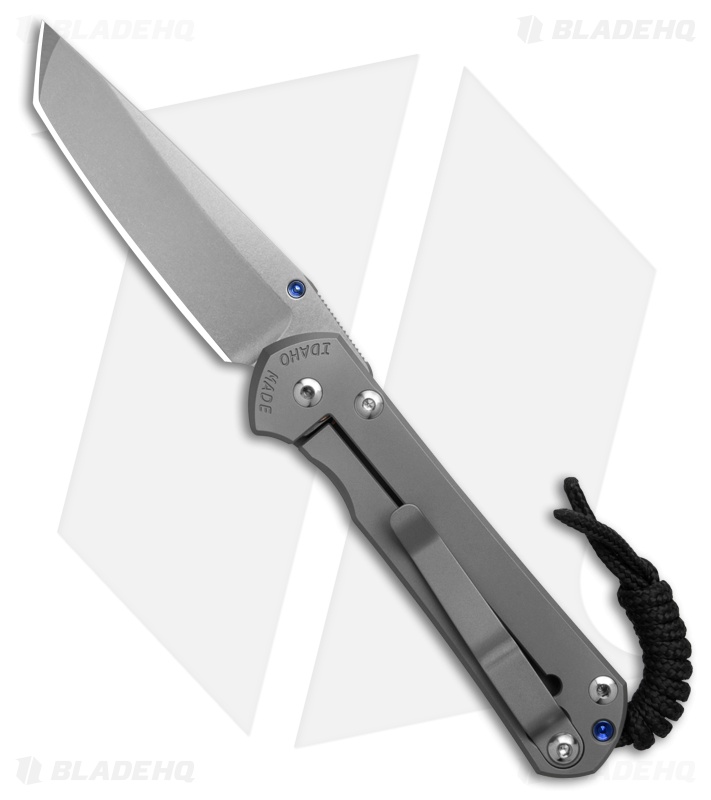 Chris Reeve Small Sebenza 31 Plain Glass Blasted Tanto LH