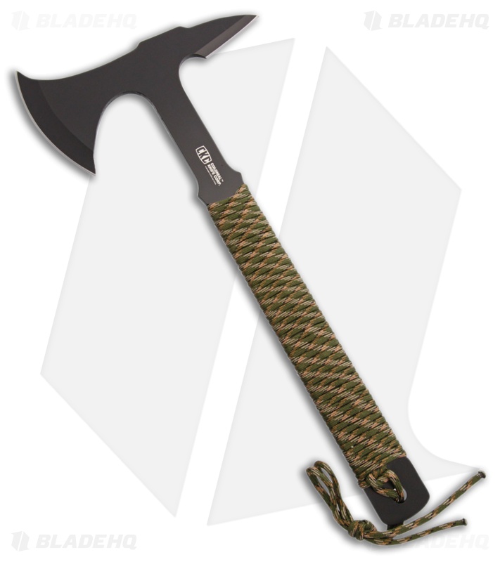 Colonial Knife Tactical Tomahawk 14.00" Axe - Cord Wrapped - Blade HQ