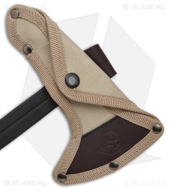Condor Single Bit Throwing Axe Tan Paracord (Black) CTK1401-1.4 - Blade HQ