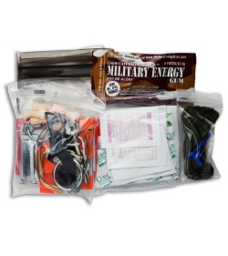 ESEE Knives ADVANCED Survival / E&E Pocket Kit Emergency w/ Green Bag ...