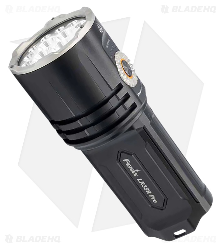 Fenix LR35R Pro Flashlight Black Al | 10000 Lumens | Blade HQ