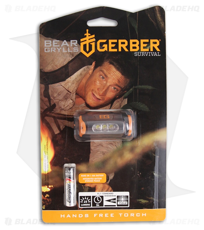 Gerber Bear Grylls Hands-Free Torch (25 Lumens) 31-001028 - Blade HQ