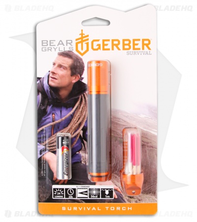 Gerber Bear Grylls Survival Torch LED Flashlight (15 Lumens) 31-001031 ...