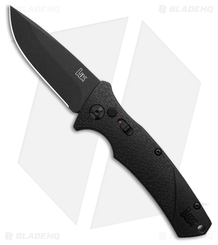 HK Auto II Automatic Knife Plain Drop Point
