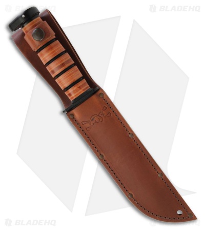 Ka-Bar 125TH Anniversary Dogs Head Knife Black Oxide