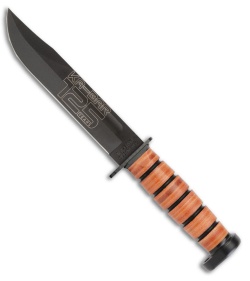 Ka-Bar 125TH Anniversary Dogs Head Knife Black Oxide