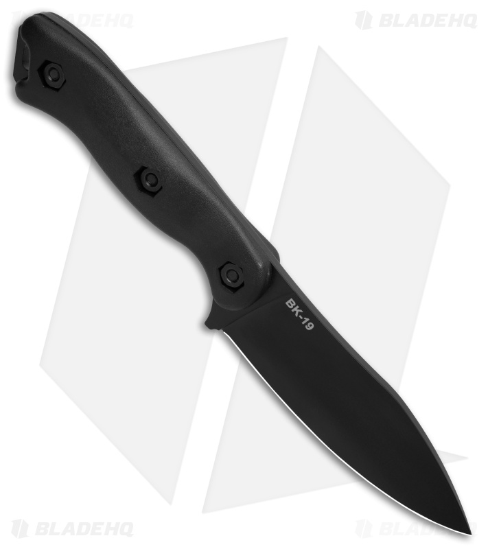 Kabar Becker Nessmuk Fixed Blade Knife | Black Ultramid