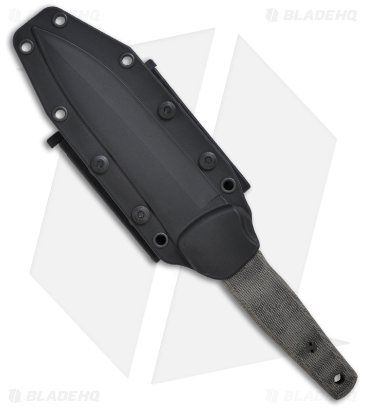 Meyerco Bob Terzuola CQB Military Fixed Blade Knife (5.75" Black ...