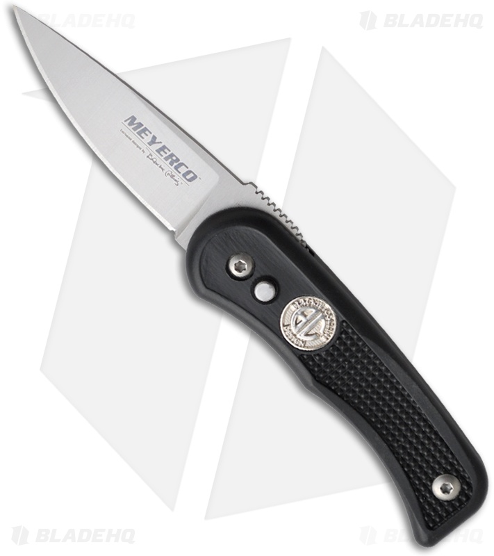 Meyerco Blackie Collins Freehand Automatic Knife (2.5" Satin) USA ...