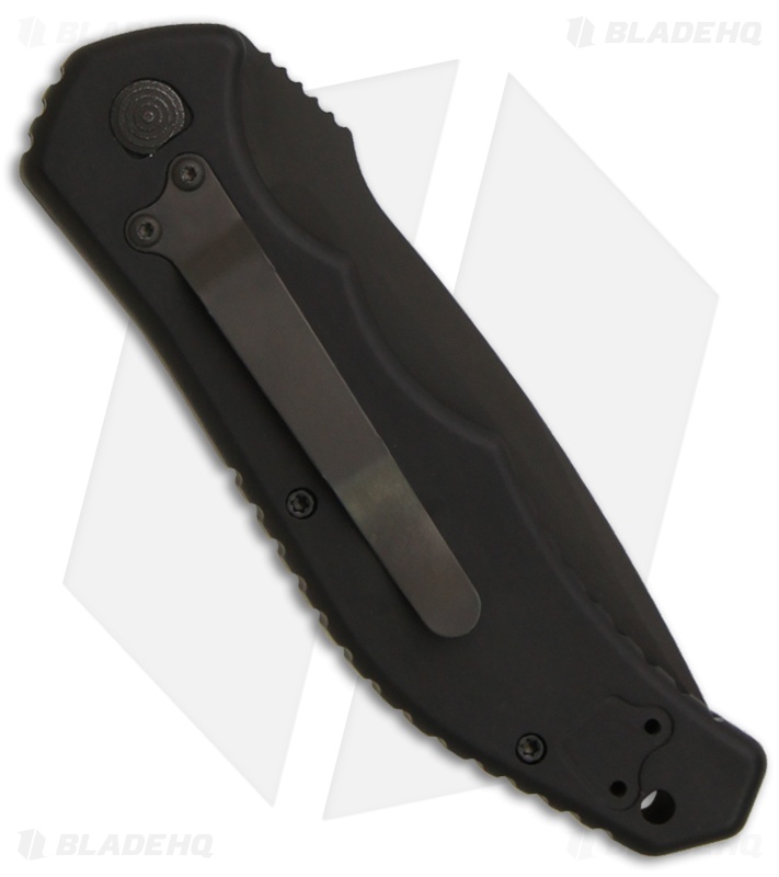 Meyerco 18 X-Ray Tanto Automatic Knife (3.8" Black) MFXRAY4 - Blade HQ