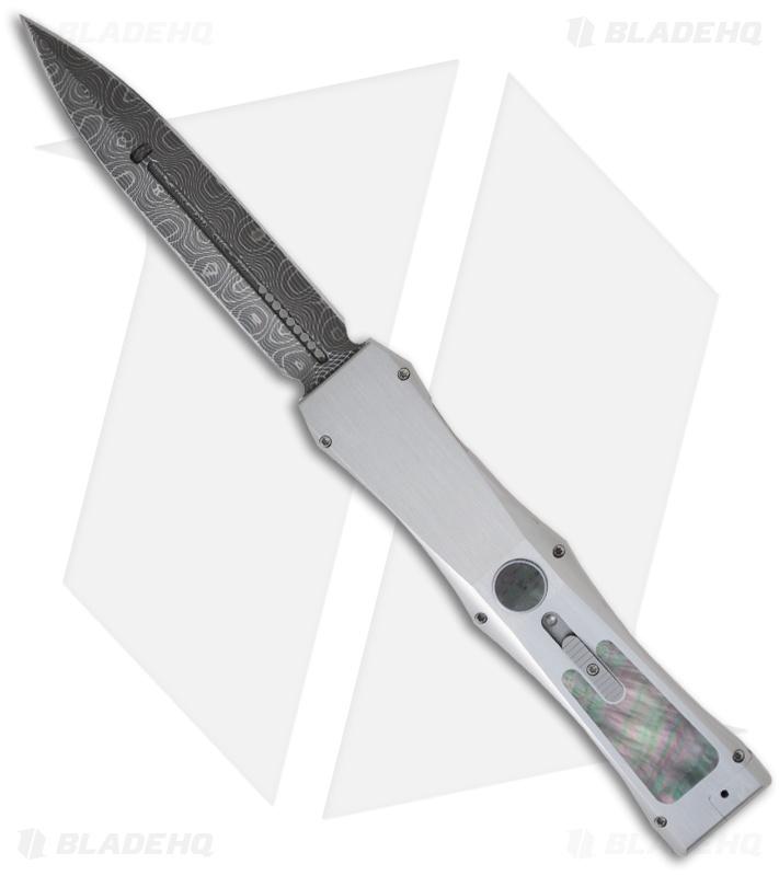 RARE Microtech Dragonslayer Custom Marfione OTF Knife w/ Pearl Inlay ...