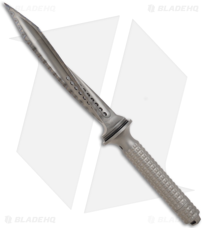 Microtech Titanium Jagdkommando Knife Fixed Blade (7.13" Bead Blast) 105-7TI - Blade HQ