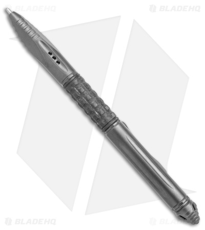 Microtech Kyroh - Bolt-Action Pen | Peened Titanium/Tritium
