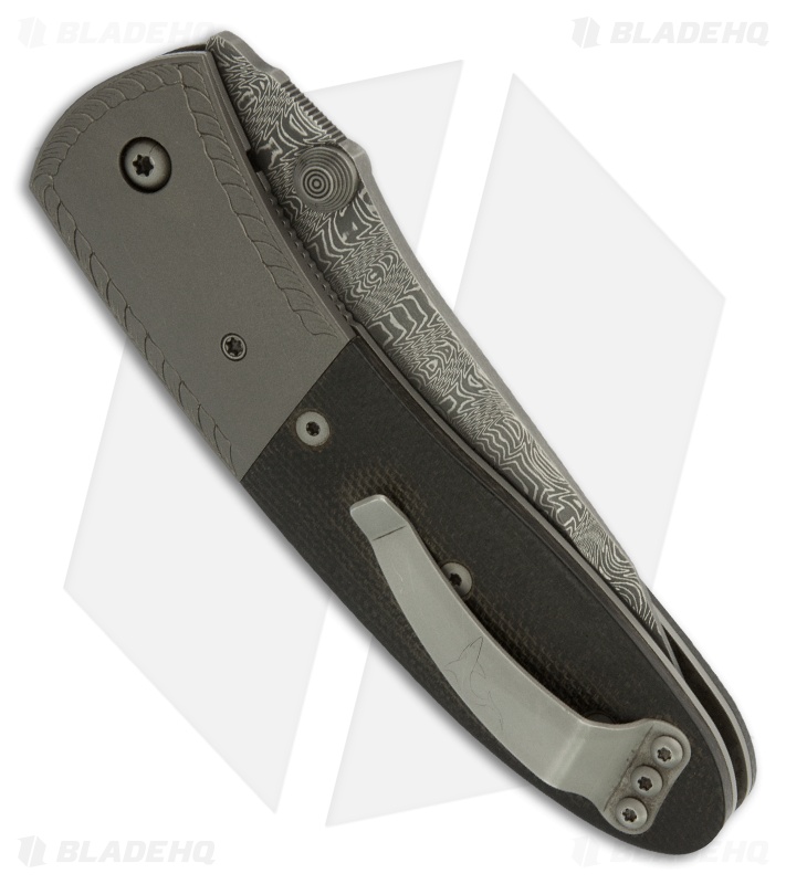 RARE Microtech Lightfoot LCC D/A Automatic Knife Micarta (Damascus) 12/ ...