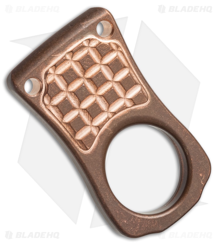 Microtech Marfione One-Finger Knuckle Paperweight (Dirty Copper) - Blade HQ