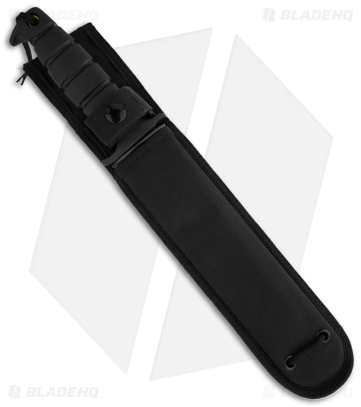 Ontario OKC GEN II SP46 Fixed Blade Knife (6" Black Plain) - Blade HQ