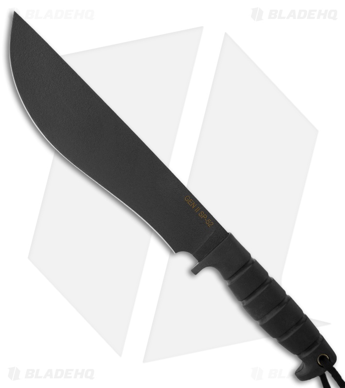 Ontario GEN II SP-52 Knife Fixed Blade (10" Black Plain) 8552 - Blade HQ