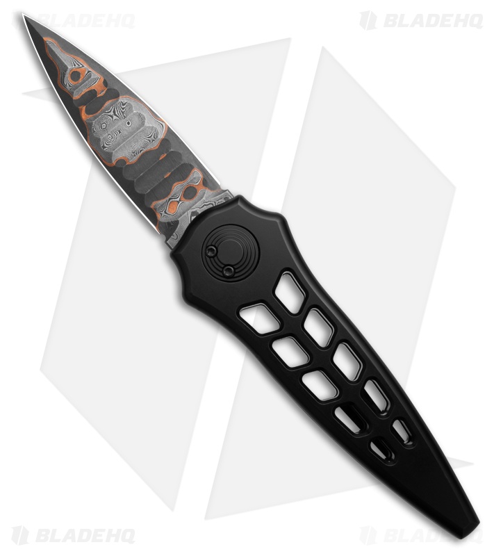 Paragon Warlock Enchanter Knife Black Al Damascus