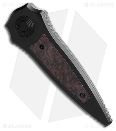 Paragon Warlock Folding Knife G-10 Frost Inserts Black