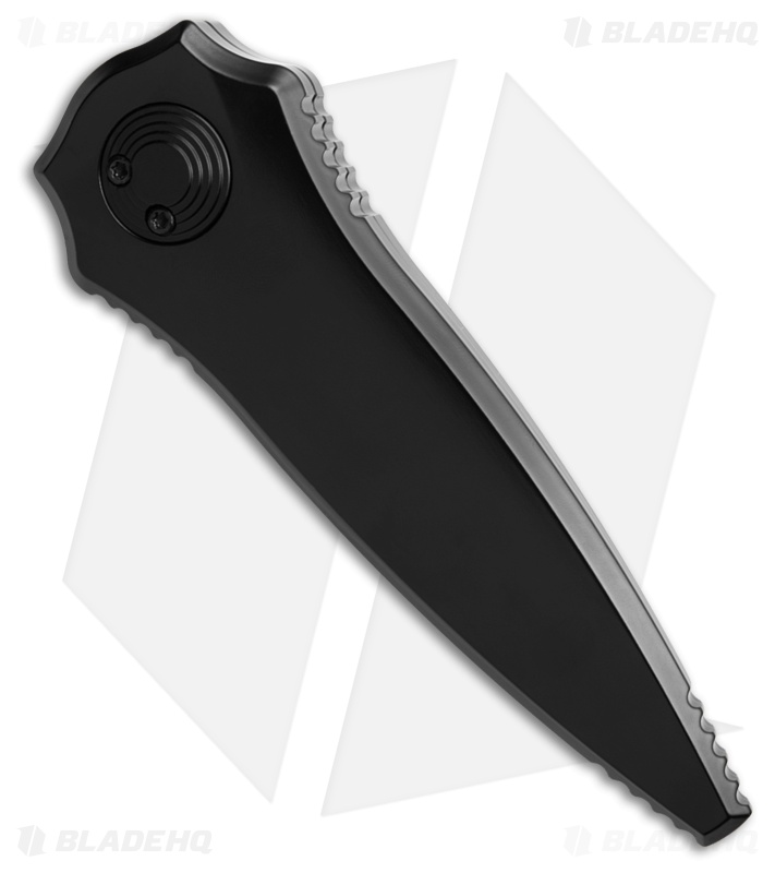 Paragon Warlock-X Knife Anodized Black | Distressed 2-Tone