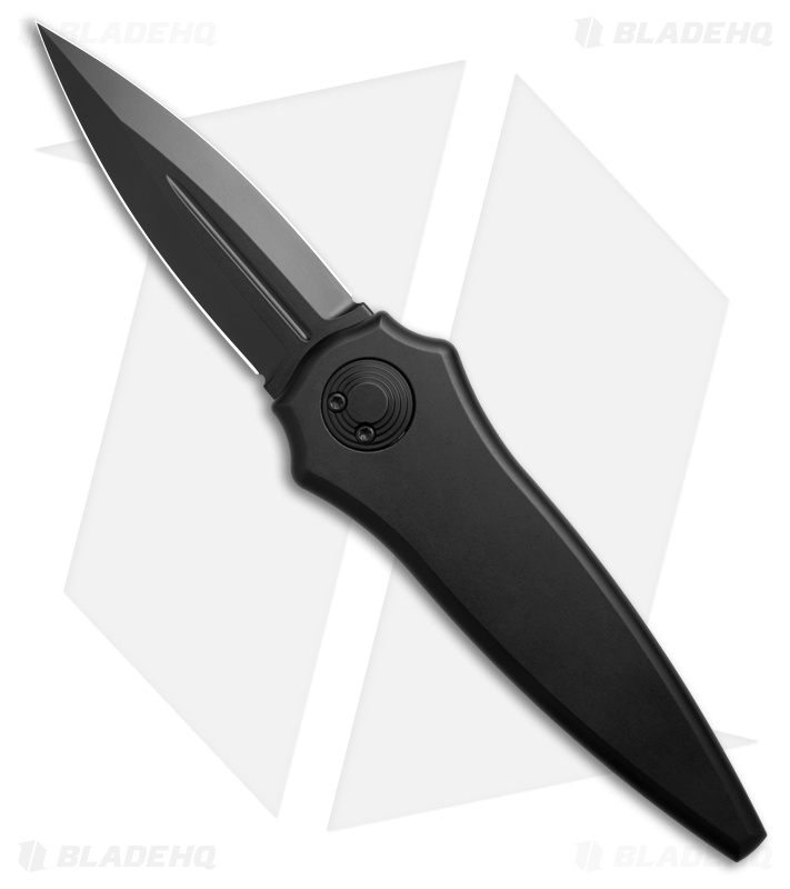 Asheville Steel Warlock X Black Al Dagger Black S35VN