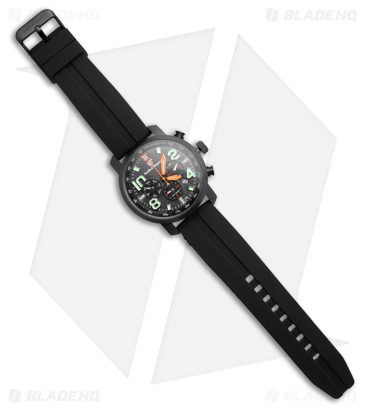 Smith & Wesson Black Tritium Chronograph Watch